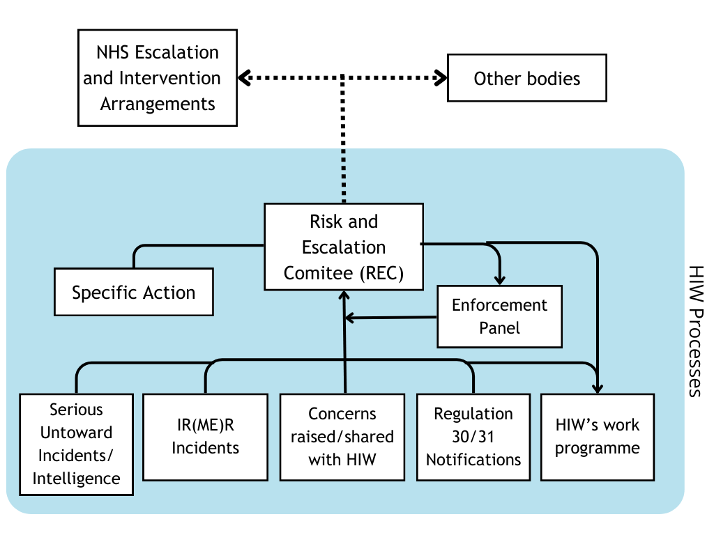 Risk and Escalation Committee | Healthcare Inspectorate Wales